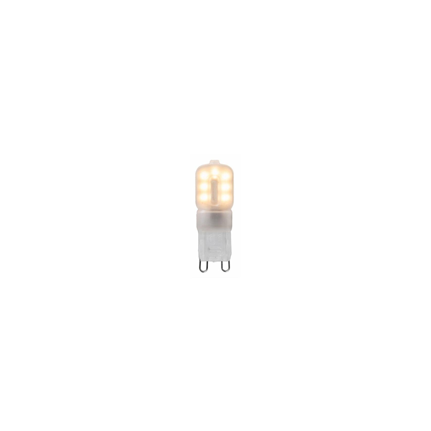 LED pera · G9 · Frosted white – DIMM
